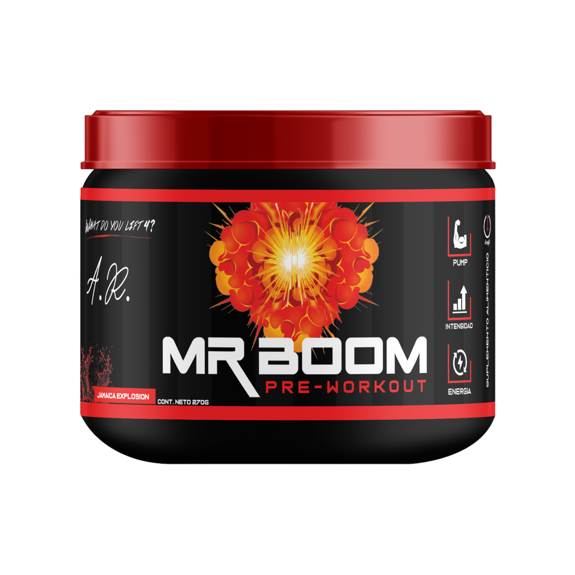 MR BOOM® Pre Workout – live4lift